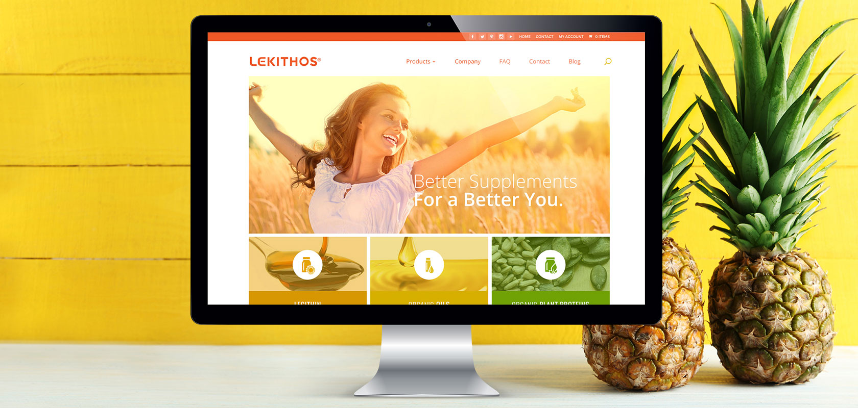 Lekithos Ecommerce Website Design And Branding By Tovo
